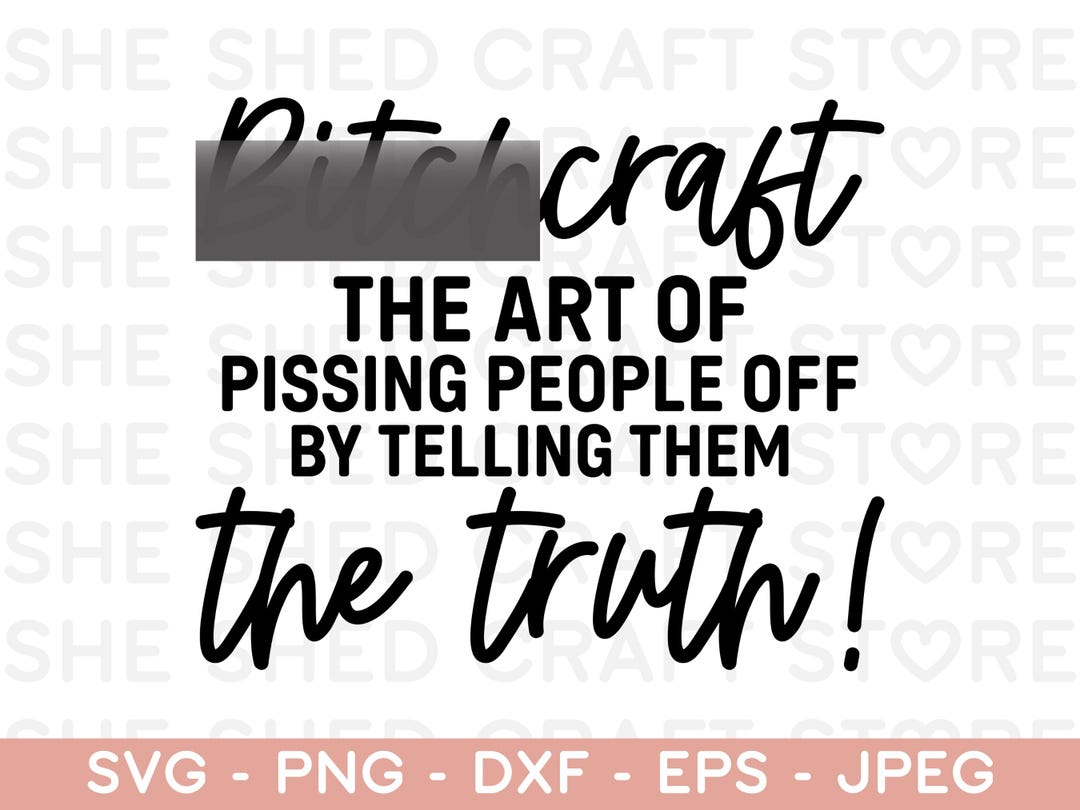 Offensive Shirt Svg, B-craft Quote, Cuss Words Svg, Work Humor Quote ...