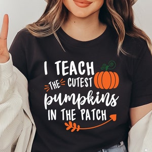 I Teach the Cutest Pumpkins in the Patch Teacher Svg Teacher - Etsy