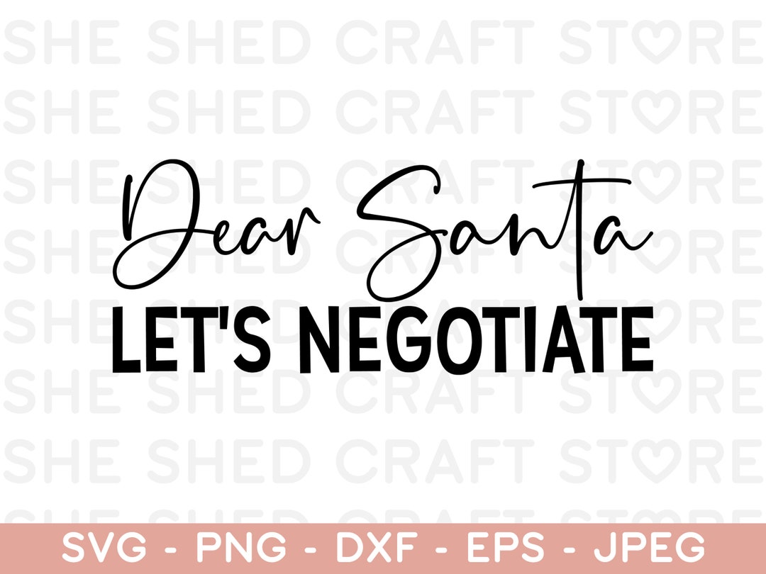 Dear Santa SVG PNG, Christmas Shirt Svg, Christmas Gift, Funny ...