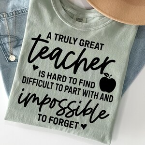 A Truly Great Teacher is Hard to Find SVG, Cut File, Cricut, Commercial ...