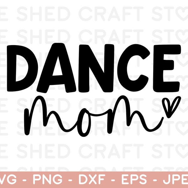 Dance Mom Svg - Etsy