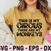 This is My Circus and These Are My Monkeys Svg, Funny Mom Svg, Mom Life ...