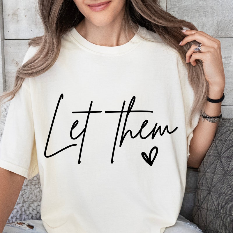Let Them Svg - Etsy