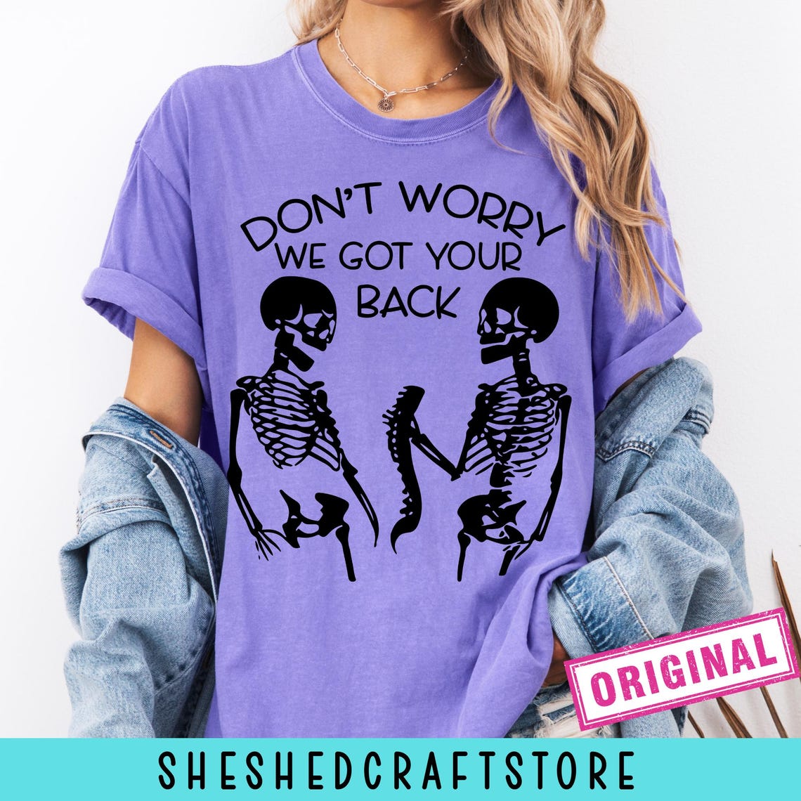 We Got Your Back Skeleton SVG PNG PDF, Skeleton Svg, Halloween Shirt ...