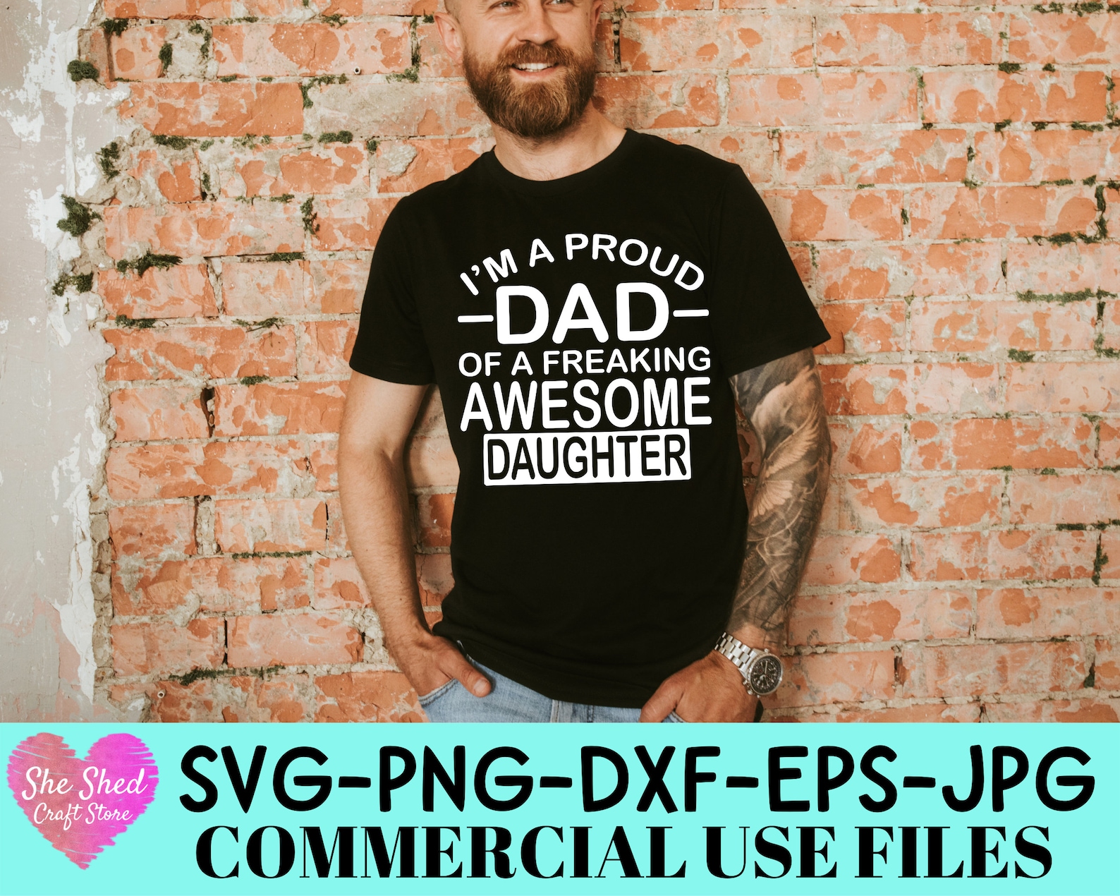 Dad Bundle SVG Father's Day Funny Dad Shirt Designs Dad - Etsy