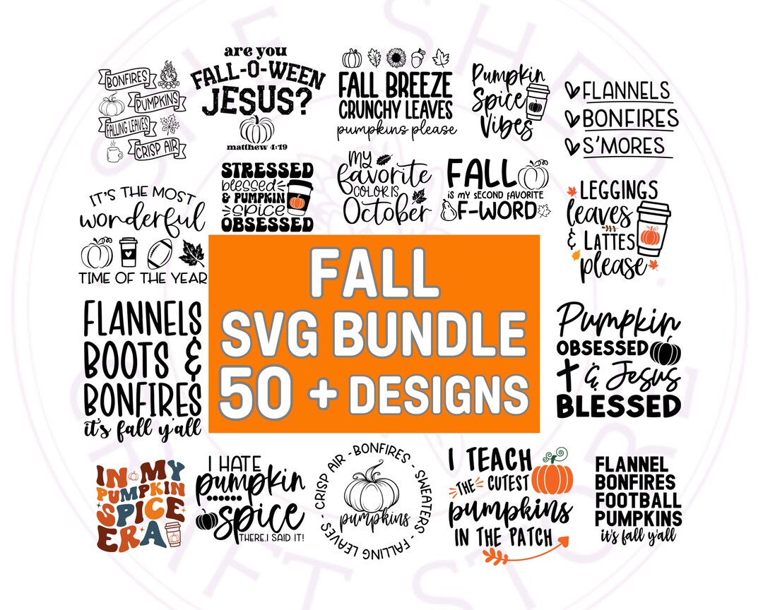 Fall SVG, Fall SVG Bundle, Autumn Svg, Thanksgiving Svg, Fall Svg ...