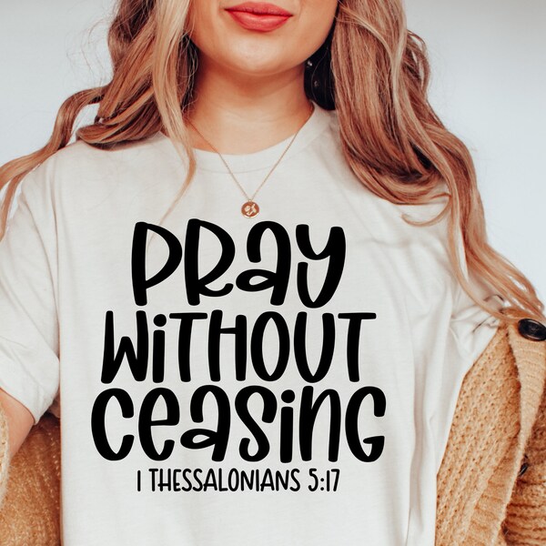 Pray Without Ceasing - Etsy UK