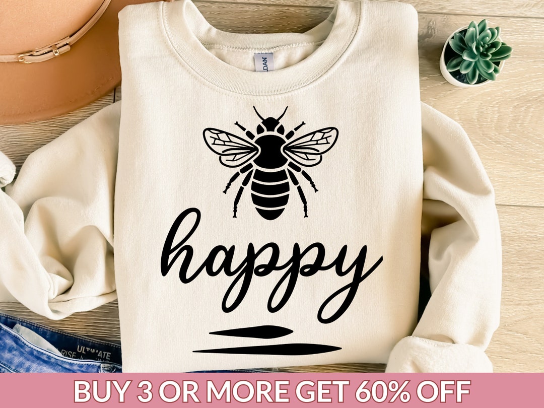 Teacher SVG Files for Cricut, Bee Happy Svg, Be Kind Svg, Inspirational ...
