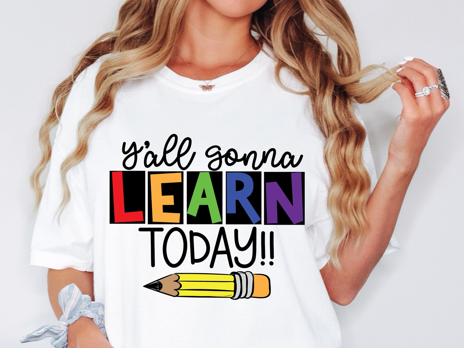 Y'all Gonna Learn Today SVG, Teacher Quotes Svg, Teacher Shirt Svg ...