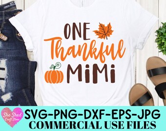 Thankful Mimi Png - Etsy