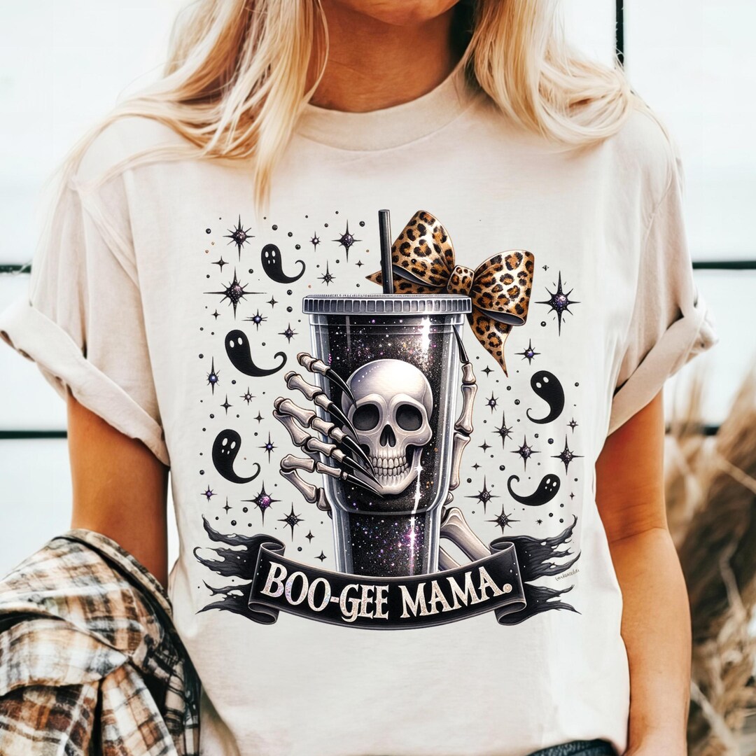 Black Coquette Bow Skeleton Tumbler Boo-gee Png, Halloween Skull Design ...