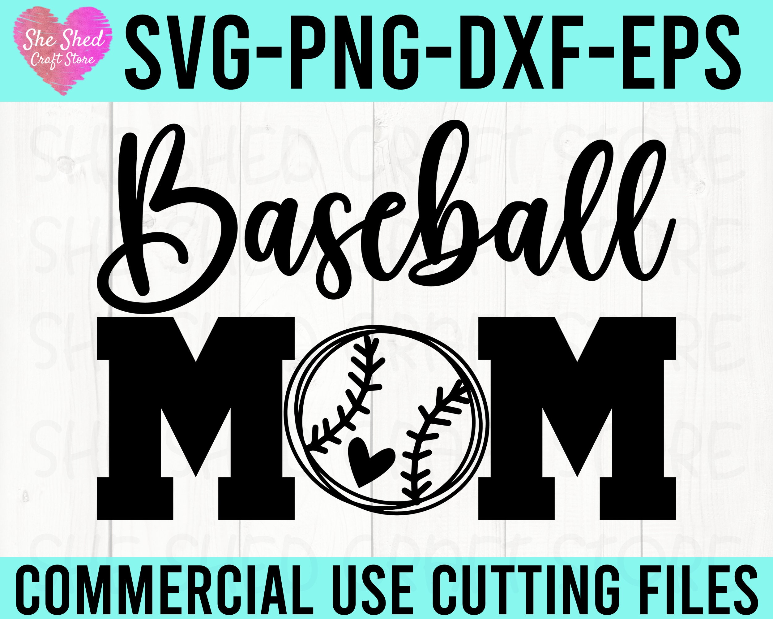 Baseball Mom Svg Baseball Mom Shirt Svg Files for Cricut - Etsy