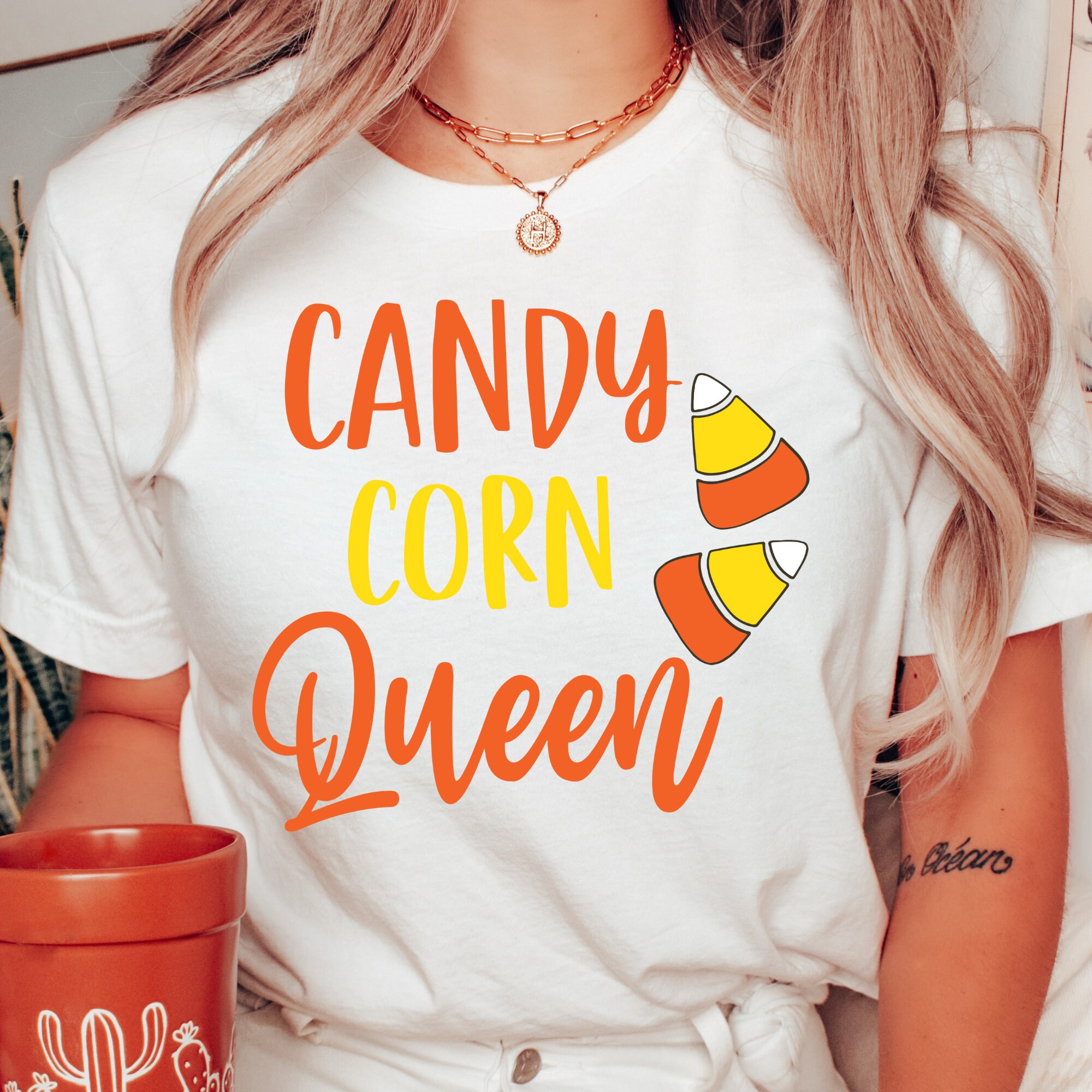 Candy Corn Queen SVG Fall SVG Files for Cricut Candy Corn | Etsy