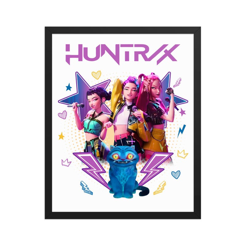 Huntrix Paper Doll - Etsy
