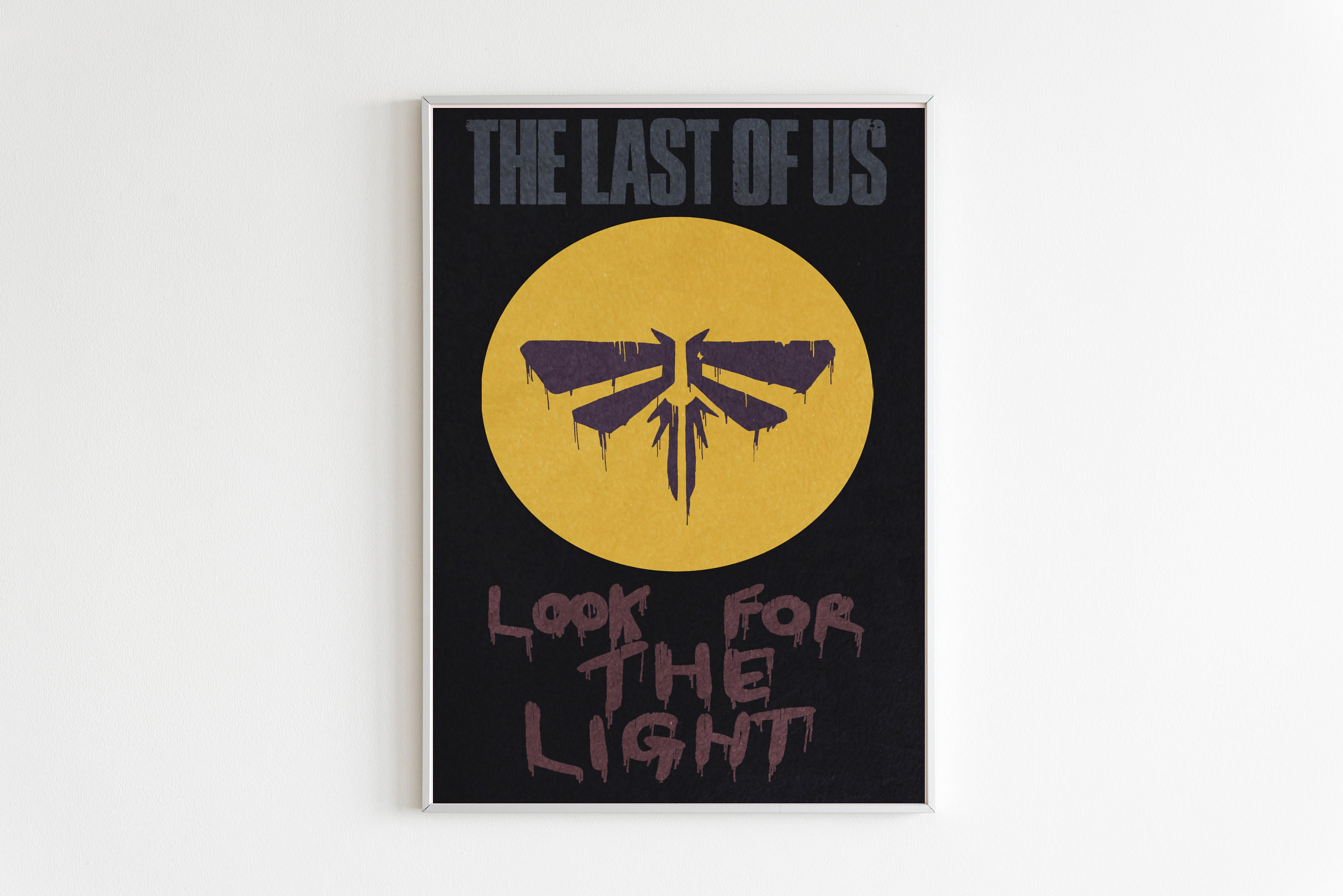 The Last of Us Posters, Fireflies Poster, Last of Us Merch, Game Art ...