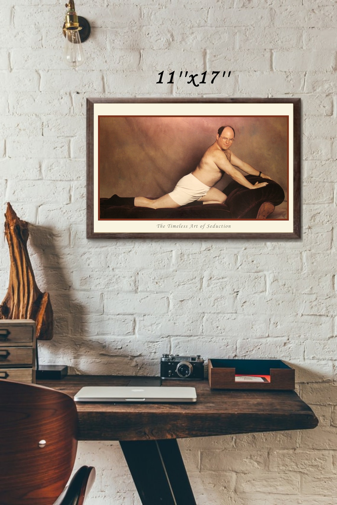 The Timeless Art of Seduction, Seinfeld Print, George Costanza Print ...