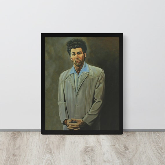 Pintura De Cosmo Kramer Seinfeld Cosmo Kramer Painting, Seinfeld
