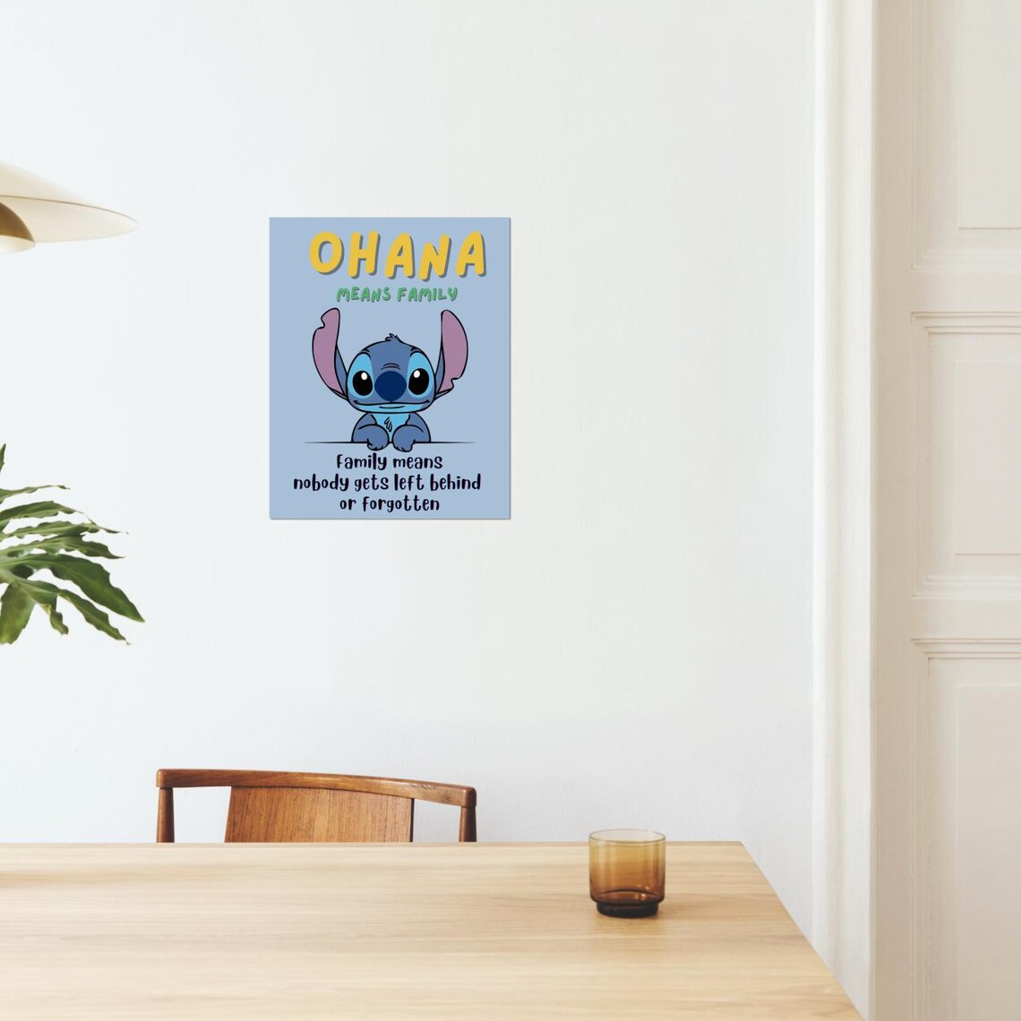 Ohana Means Family Poster, Quote by Lilo and Stitch, Ohana Print - Etsy