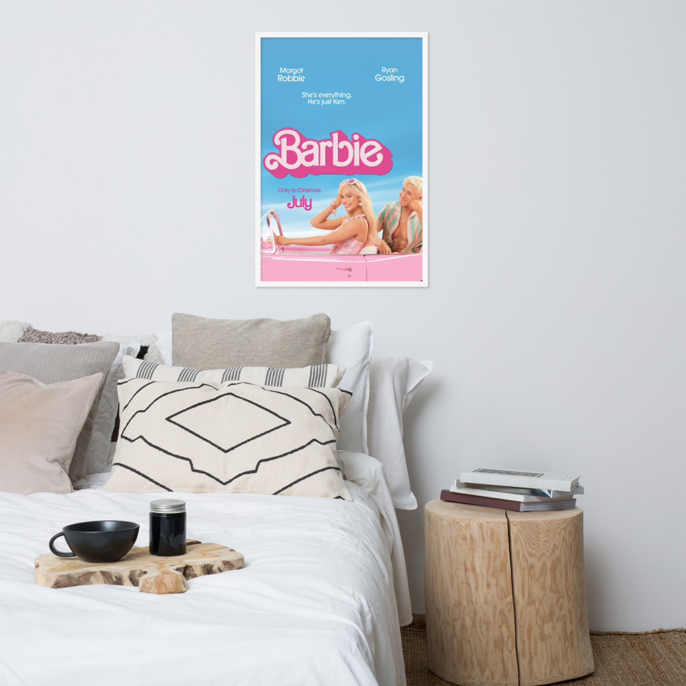 Barbie Movie Print 2023, Barbie Movie Poster, Margot Robbie Ryan ...