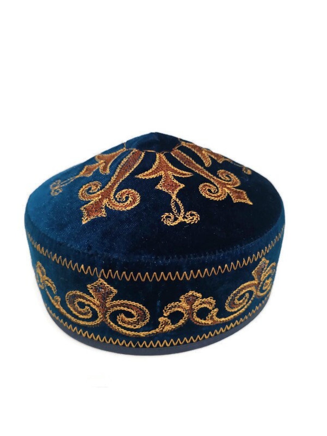 Men Ethnic Kufi Kuchi Kippah Kipa Fez Taqiyah Pillbox Kofi Tubeteika ...