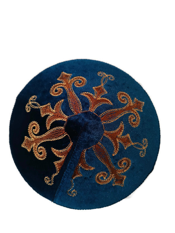 Men Ethnic Kufi Kuchi Kippah Kipa Fez Taqiyah Pillbox Kofi Tubeteika Kente Takke Headwear ...