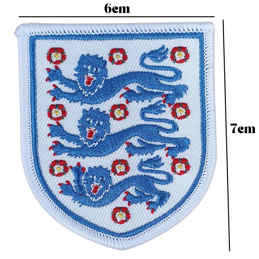 England Badge 3 Lion England Football Emblem Badge England Team Badge ...
