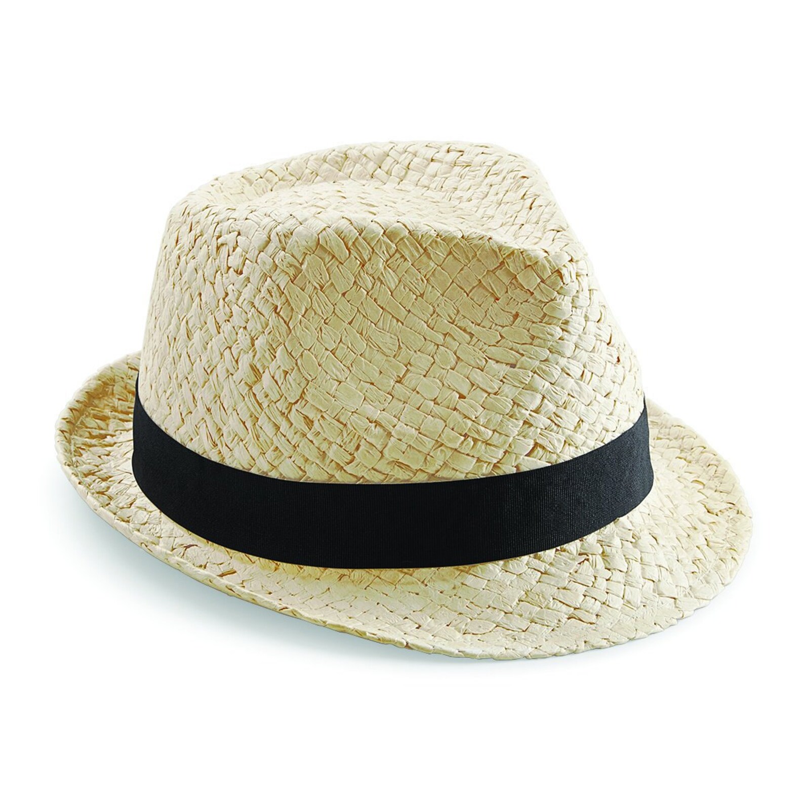 Festival Trilby Straw Hat Summer Holiday Hat Fashionable - Etsy