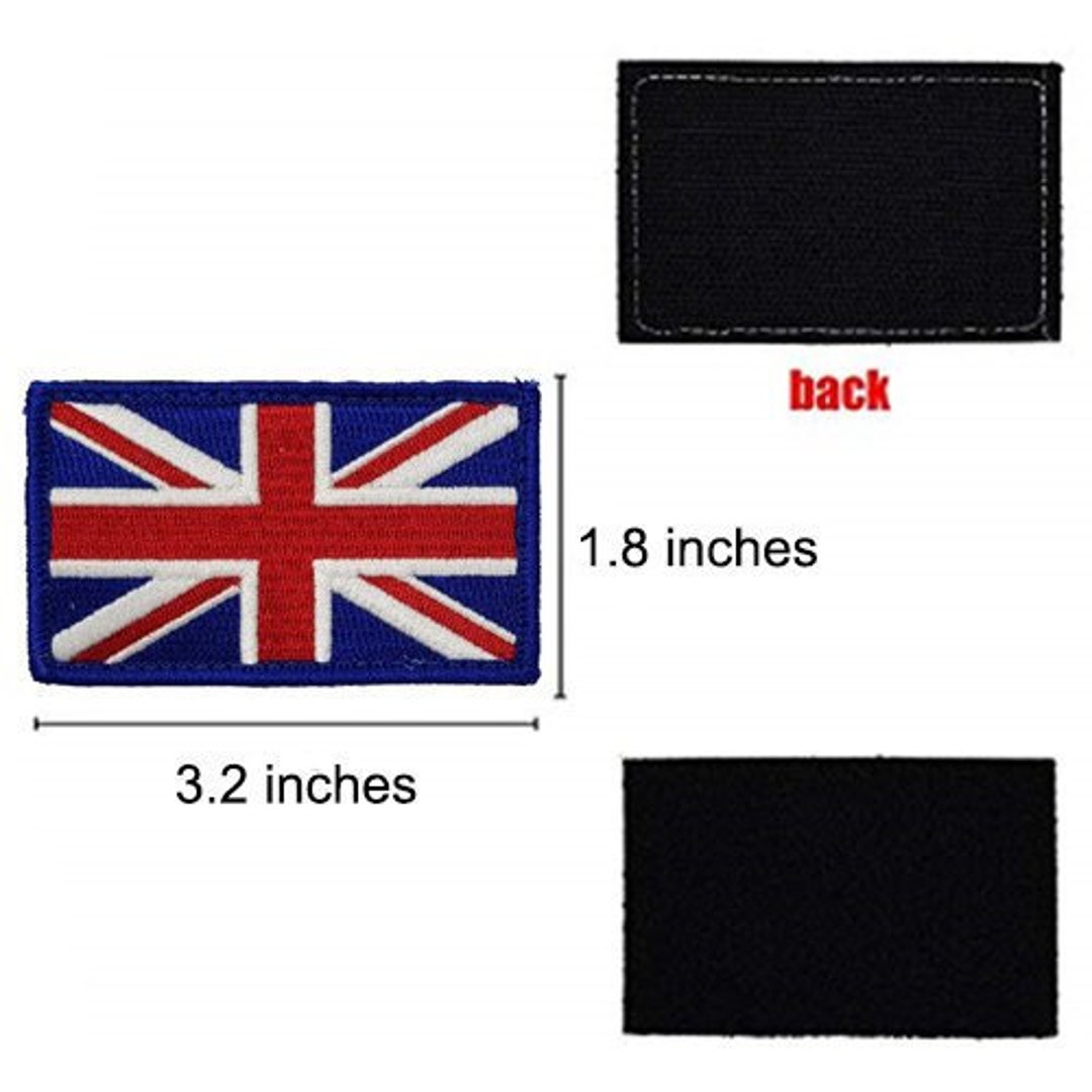 British Union Jack England Badge Emblem UK Great Britain Flag Patch 100 ...