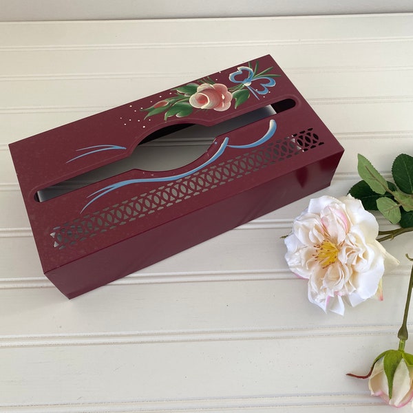 Red Tissue Box - Etsy