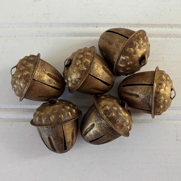 Acorn Jingle Bells - Etsy