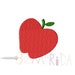 Apple Machine Embroidery Design, Apple Embroidery, Machine Embroidery ...