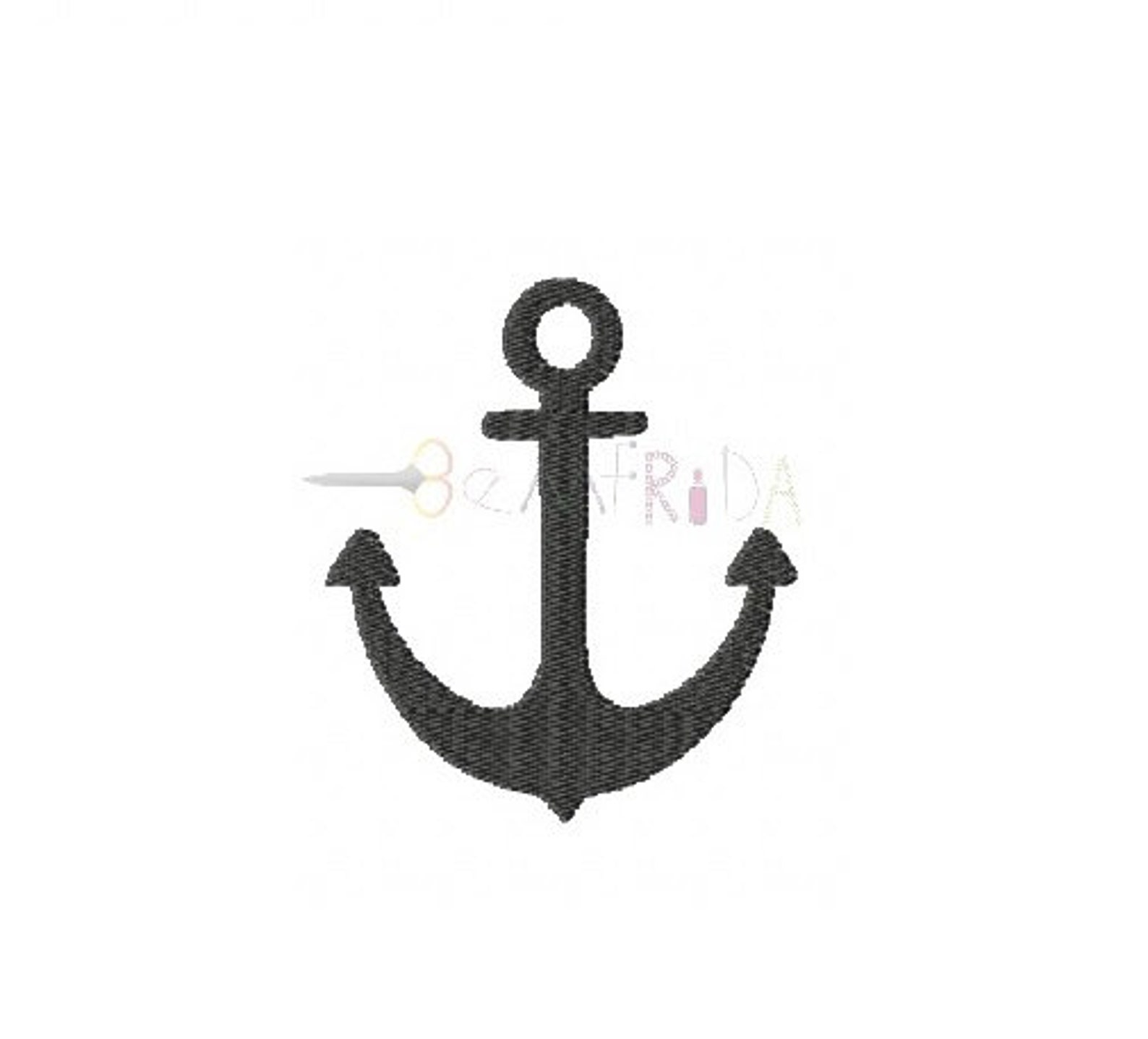 Anchor Machine Embroidery Design Anchor Design Nautical - Etsy