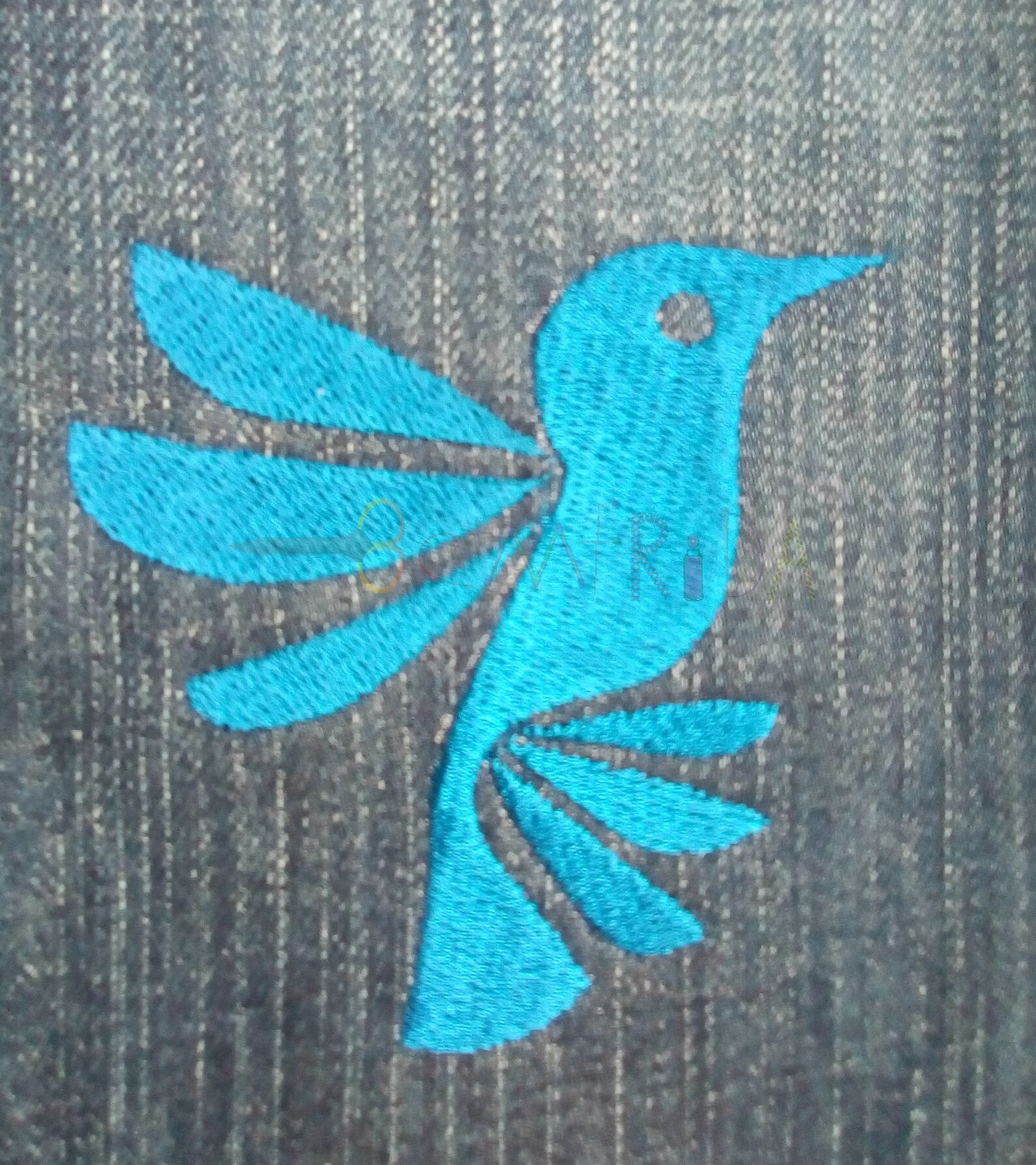 Hummingbird Machine Embroidery Design Embroidery Patterns | Etsy