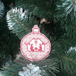 Christmas Nativity Scene Embroidery Design, Nativity Scene Design ...