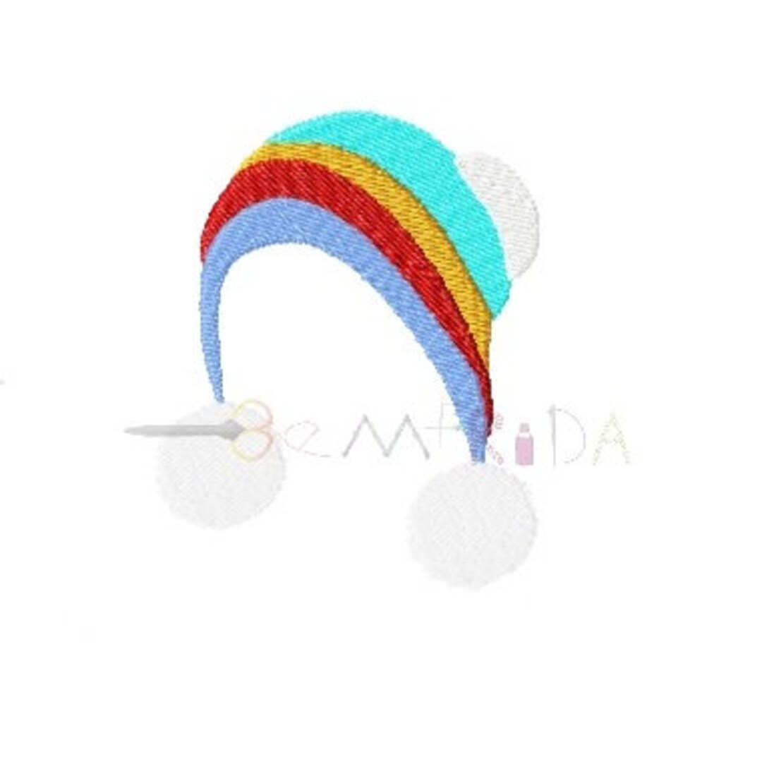 Hat Machine Embroidery Designs, Winter Hat - Machine Embroidery Design ...