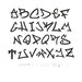 Rufa Machine Embroidery Font, Machine Embroidery Design, Embroidery ...