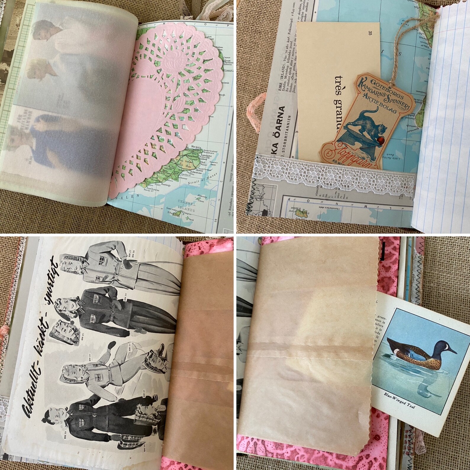 A Vintage Sewing Pattern Journal - Etsy