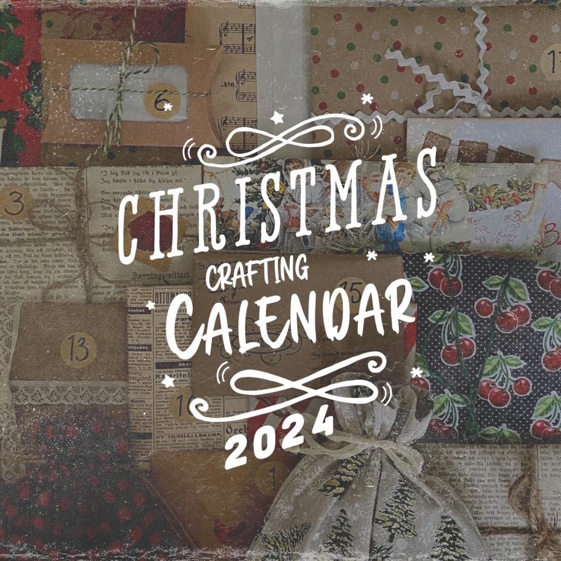 A Beautiful Handmade Christmas Craft Calendar - Etsy