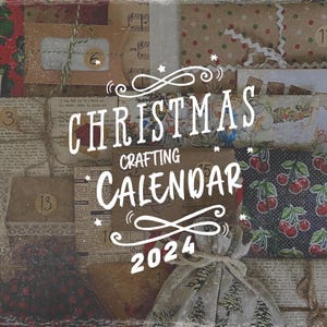 A Beautiful Handmade Christmas Craft Calendar - Etsy