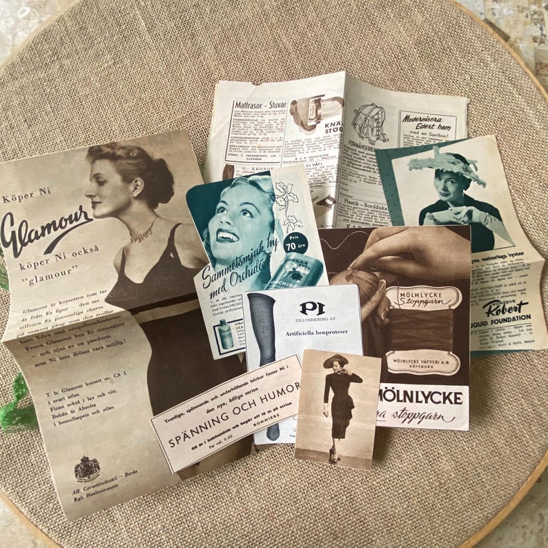 A Cute Vintage Sewing Pattern Journal - Etsy