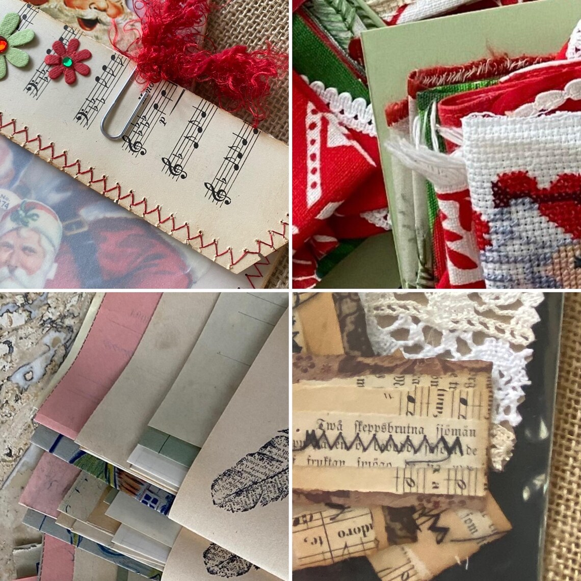 A Beautiful Handmade Christmas Craft Calendar - Etsy