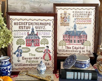 Williamsburg Sampler | Etsy