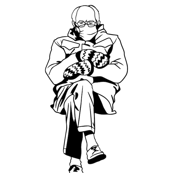 Bernie Sanders Svg - Etsy