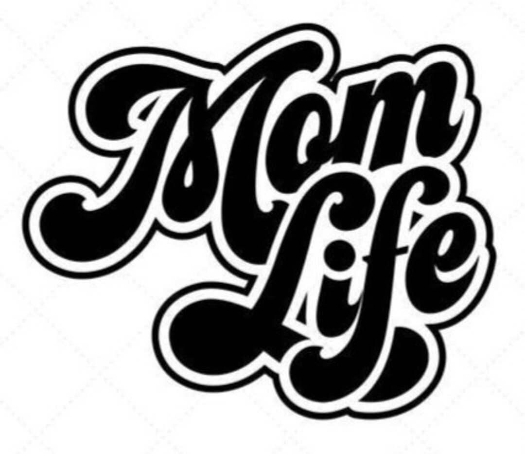 Mom Life SVG Digital File - Etsy
