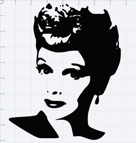 I Love Lucy Logo Vector