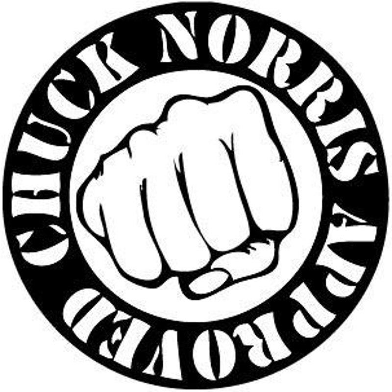 Chuck Norris Svg - Etsy
