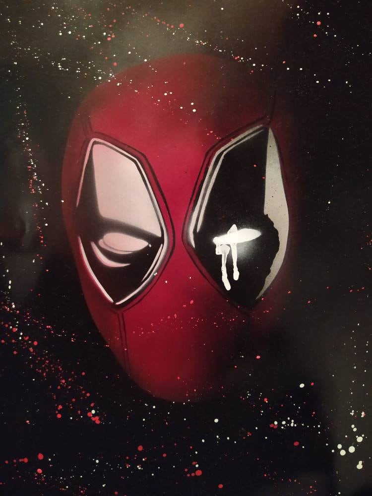 Deadpool Original Spray Paint Art By Dimkad Art - Etsy 日本