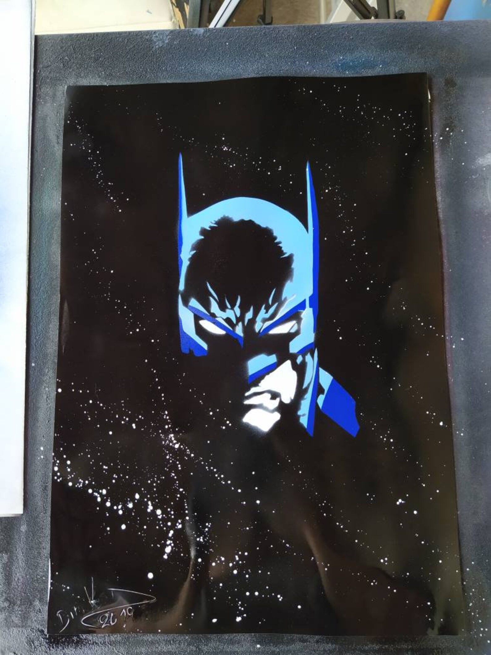 Batman Original Spray Paint Art by Dimkad Art - Etsy