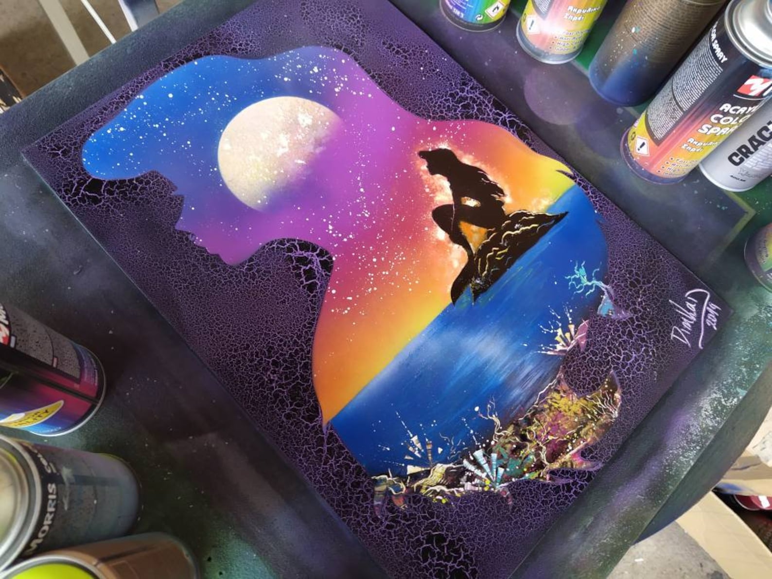 Ariel the Little Mermaid Glow in the Dark-original Spray | Etsy