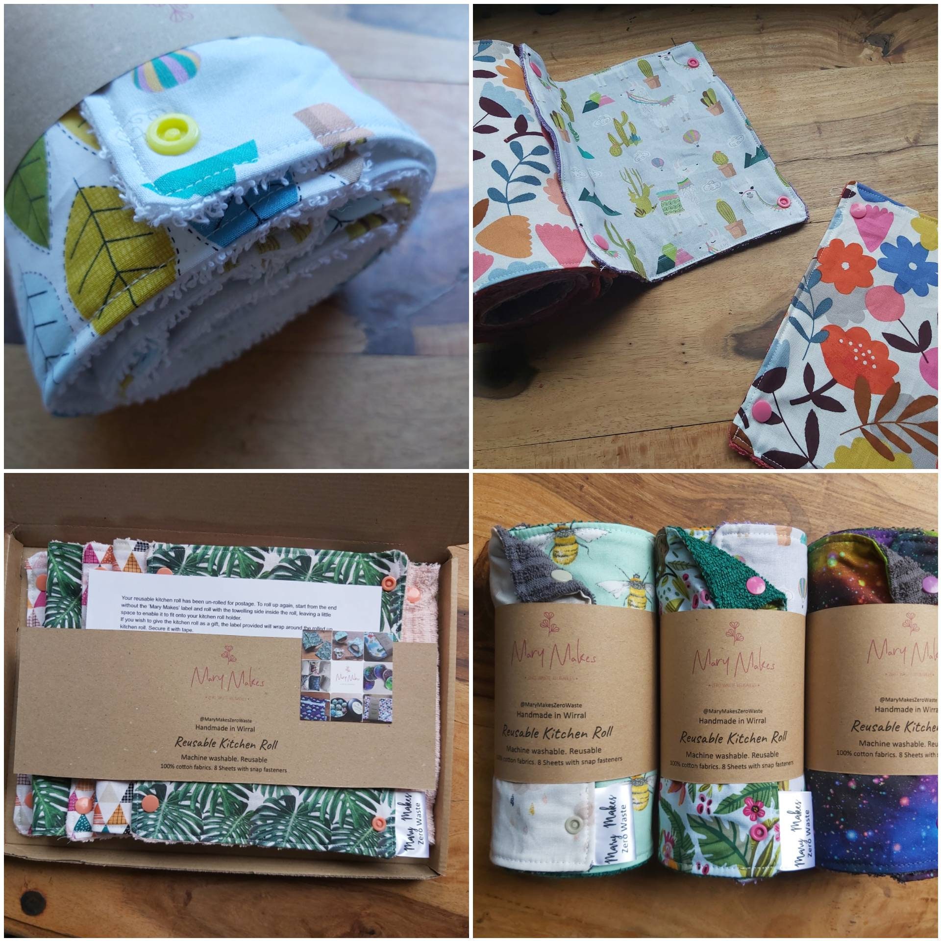 Custom Made to Order Reusable Kitchen Roll. Unpaper Towel. - Etsy UK